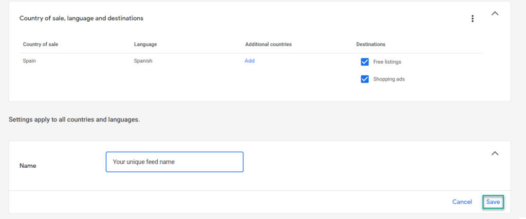 How to Avoid Issues with a Feed File Name - Shoparize CSS