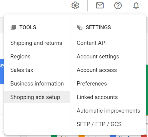 How to use the CSS dashboard in the Google Merchant Center - Shoparize CSS